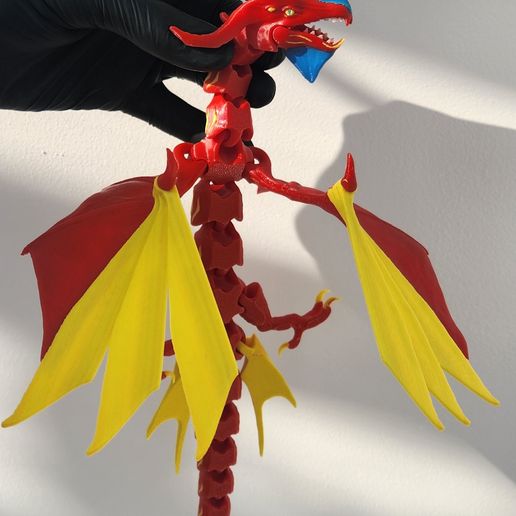 🐉 Flexi Toruk From Avatar・ STL File for 3D printing・Cults