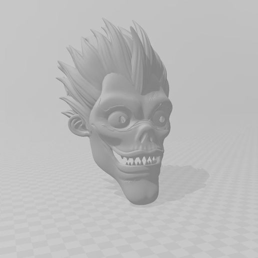 😵 DEATH NOTE - MASK RYUK COSPLAY・ STL File for 3D printing・Cults