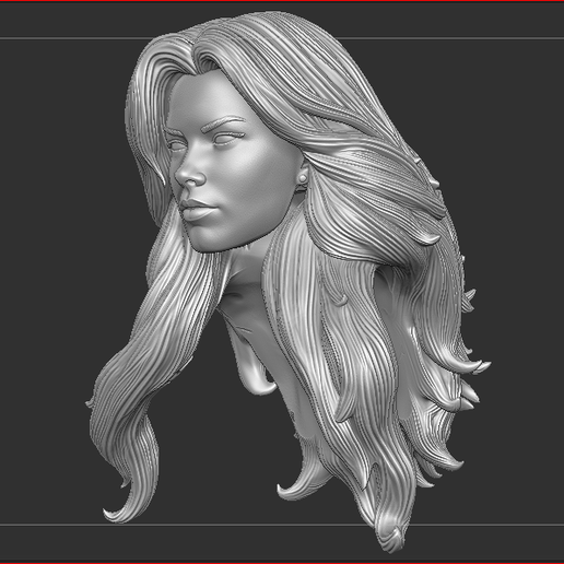 👩 Red Sonja Head sculpting for articulated figures・ OBJ File for 3D ...