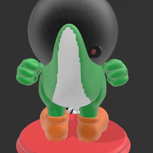 🍎 Suporte Alexa Echo Dot 4a e 5a Geração Yoshy Super Mario Bros・ STL ...