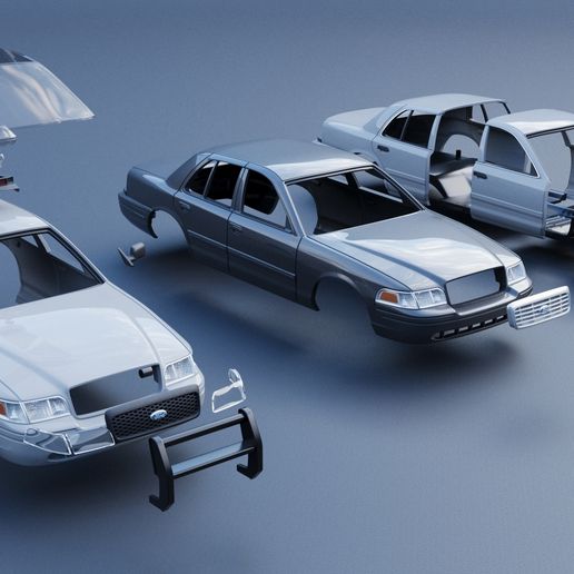 👑 Crown Victoria 2010・ 3D File for 3D printing・Cults