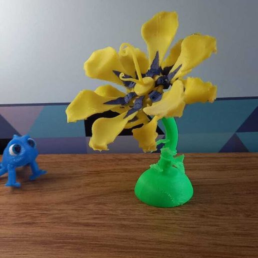 STL file Sundrop Flower - Tangled // Flor de la Gota de Sol 💐 ・3D ...