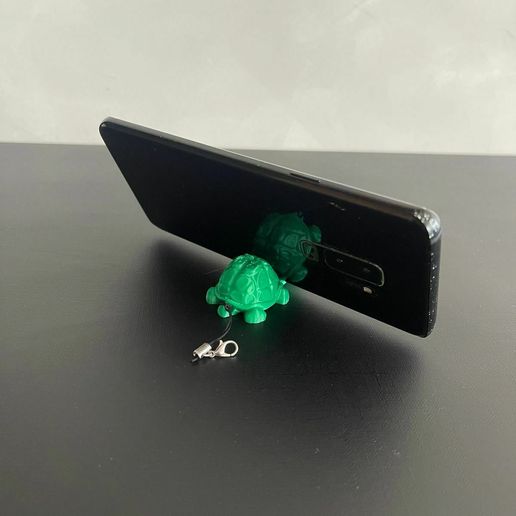 Free STL file Turtle Smartphone Stand 🐢 ・3D print object to download・Cults