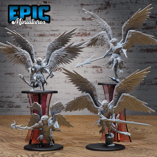 3D file Demon Lord Pazuzu Set ‧ DnD Miniature ‧ Tabletop Miniatures ...