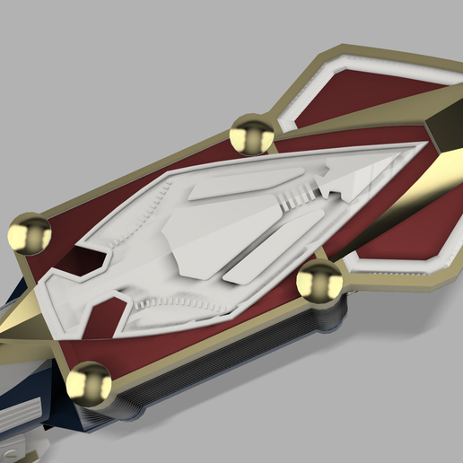 🧞‍♂️ Blade Rouzer 1:1 scale - For Cosplayer Version・ STL File for 3D ...