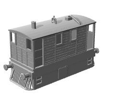 🚂 LNER GER Y6 loco Body 1/148 scale・ 3D File for 3D printing・Cults
