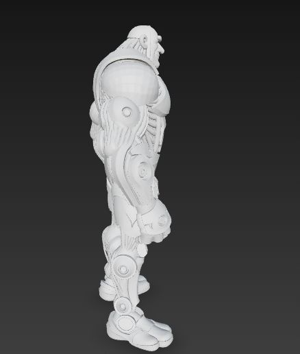 🦸 Muscular Mecha Superhero Figure – Comic Power in 3D Print Form・ STL ...