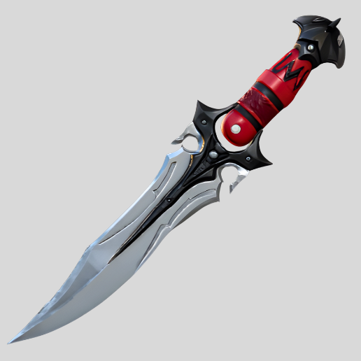 🗡️ Fantasy Dagger・ STL File for 3D printing・Cults