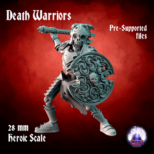 STL file Death warriors - Mace pose1 ⚔️ ・3D printable model to download ...