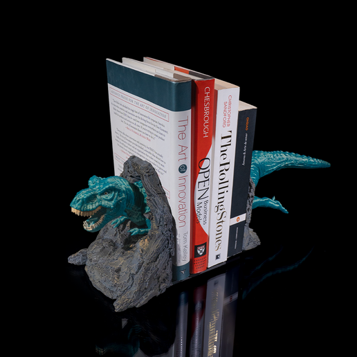 🦖 T-Rex Bookend・ 3D File for 3D printing・Cults