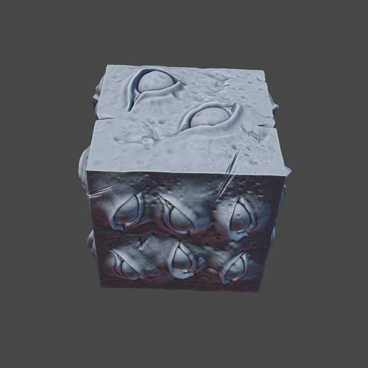 🎲 Prison Realm Gojo Satoru Dice with Dicebox - Jujutsu Kaisen・ STL File ...