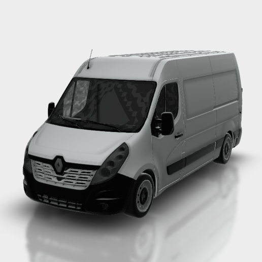 🚗 Renault Master 2020・ STL File for 3D printing・Cults
