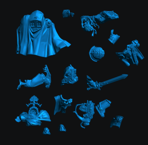 3D file Dark angel marine deathwing firs captain belial 👼 ・3D printer ...