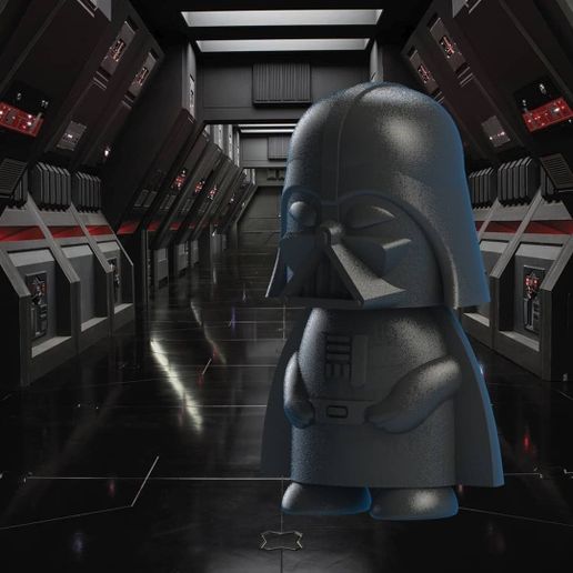 STL file Mini Darth Vader ・3D printing design to download・Cults
