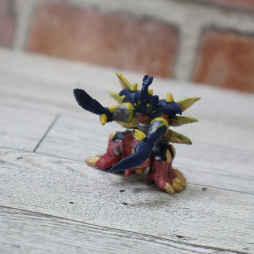 🌩️ AncientBeetlemon・ STL File for 3D printing・Cults