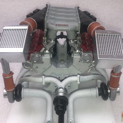 Archivo STL FERRARI F40 - KIT INTERCOOLER 📱 ・Diseño de impresora 3D ...