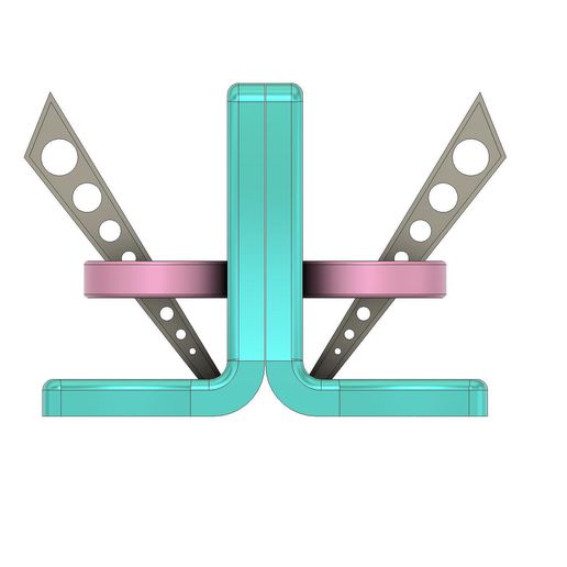 📚 Googie-style Atomic FallOut Book Ends・ STL File for 3D printing・Cults