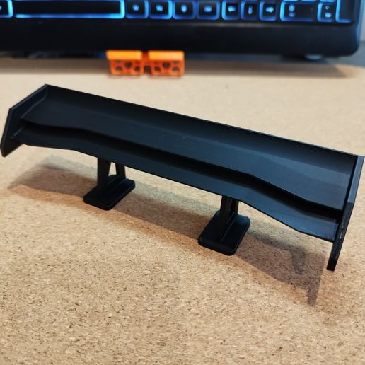 🚗 Mini Car Spoiler 2・ 3MF File for 3D printing・Cults