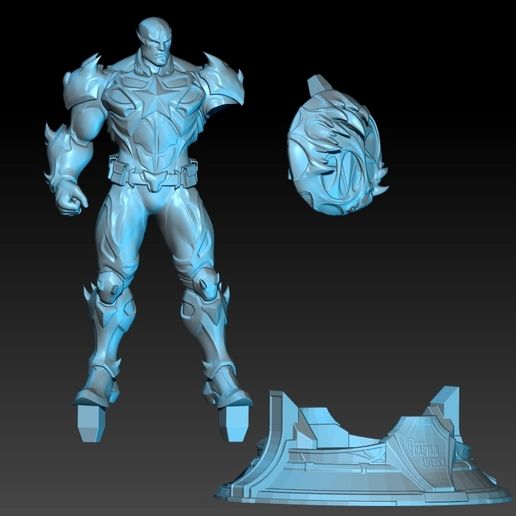 🦸 Captain America - Captain Klyntar-(Doctor Strange)- (Marvel Comics ...