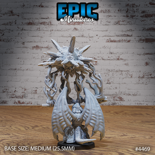 3D file Winged Kobold Tribe Mage ‧ DnD Miniature ‧ Tabletop Miniatures ...