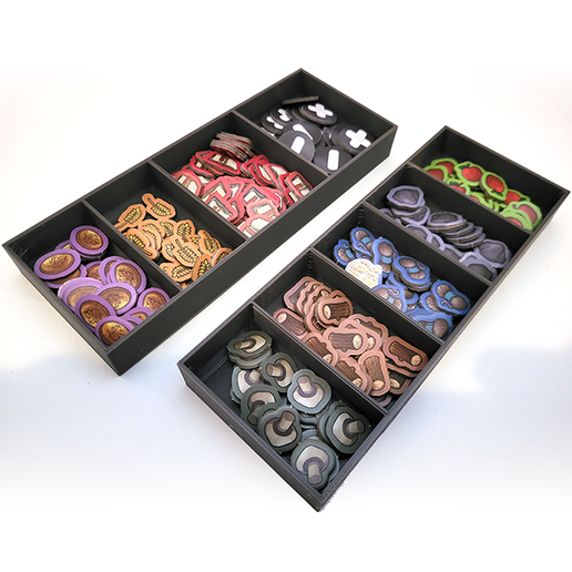 👹 Creature Comforts Game Organizer・Free STL File for 3D printing・Cults