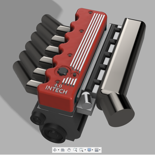 🚙 Ford Falcon INTECH Key Ring・ STL File for 3D printing・Cults