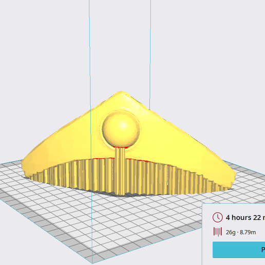 🎭 DBZ Broly Necklace 19cm with supports・ 3D File for 3D printing・Cults