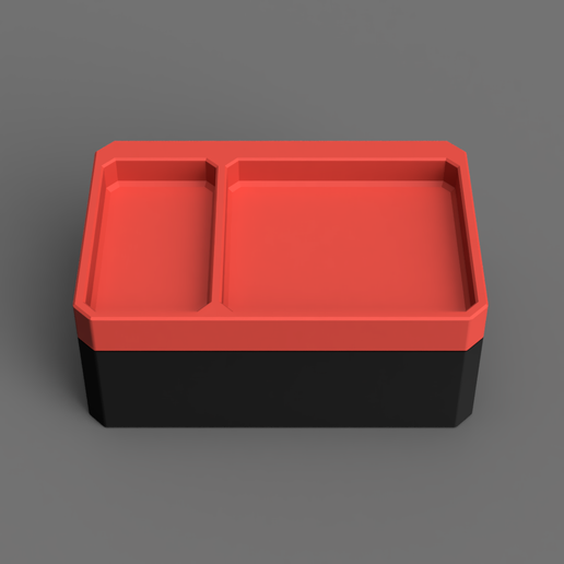 🧲 Magnetic Rotating Tray Box・ STL File for 3D printing・Cults