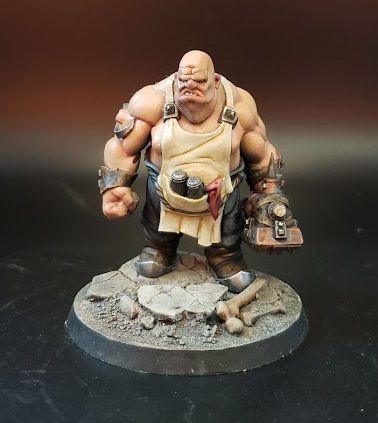 👹 Ogre chef miniature・ STL File for 3D printing・Cults