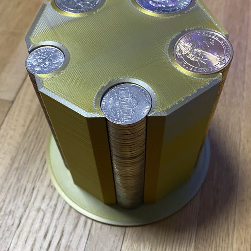 🪙 US Coin Holder Pentagon - Nickel, Dime, Quarter, Half Dollar, Dollar ...