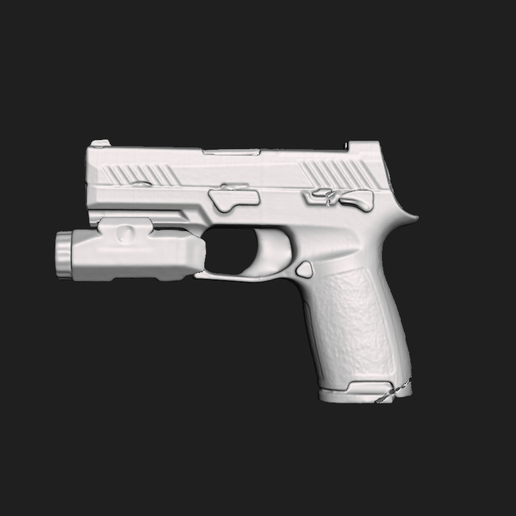 Fichier STL Sig Sauer P320 M18 Inforce APL Real Size Scan 3D Gun Mold 🩻 ...