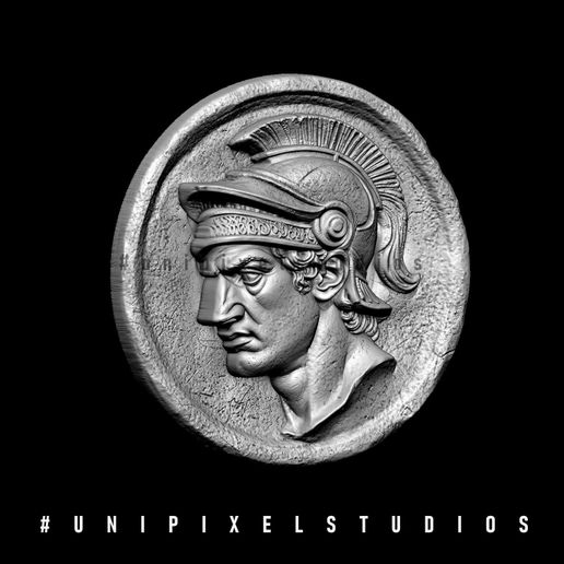 🏛️ Ancient Greek Coin STL | 3D Printable Bas-Relief Classical Coins ...