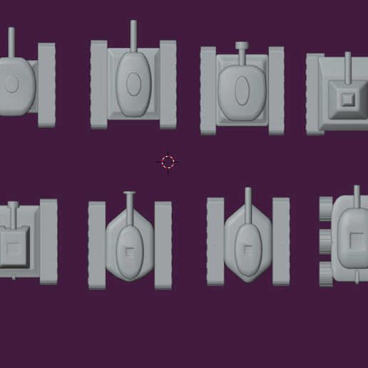 STL file Tanks from the game TANK 1990 🪖 ・3D printing model to download ...