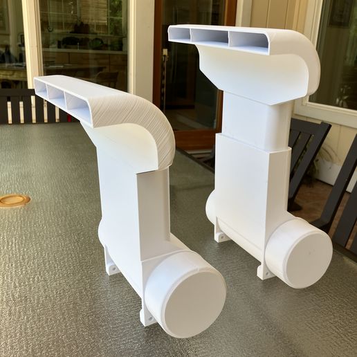 🛏️ Low-Profile Duct for BedJet or DIY BedFan - Blow Cool/Warm Air ...