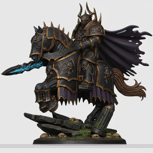 🐎 Dread Knight Cavalry - Armored Corrupted Steed - Grimdark Undead ...