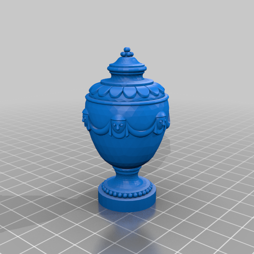 🏛️ Six Classical Urns・Free STL File for ・Cults