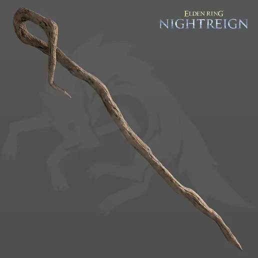 💍 Elden Ring Nightreign – Recluse’s Staff | Cosplay STL・ STL File for ...