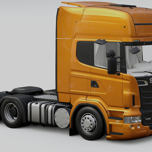 🚚 SCANIA 420・Fichier STL pour Impression 3D・Cults