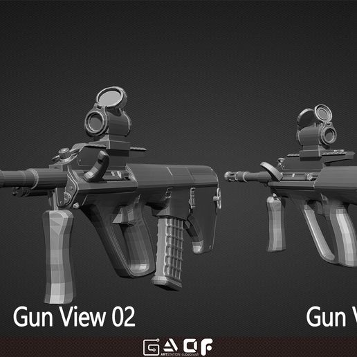 🧨 Pack Of 25 Guns Kitbash Volume 03・ 3D File for 3D printing・Cults