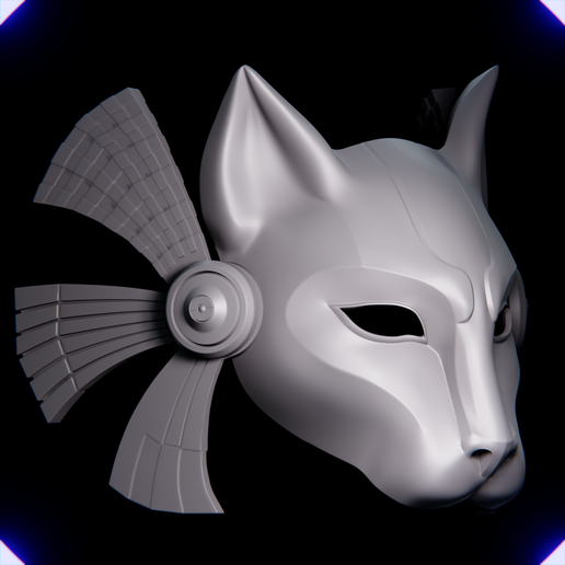 🐱 BASTET MASK V4 WITH SOME INSPIRATION FROM STARGATE・ STL File for ・Cults
