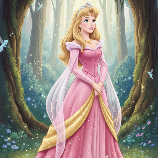 👸 Princess Aurora・ STL File for 3D printing・Cults