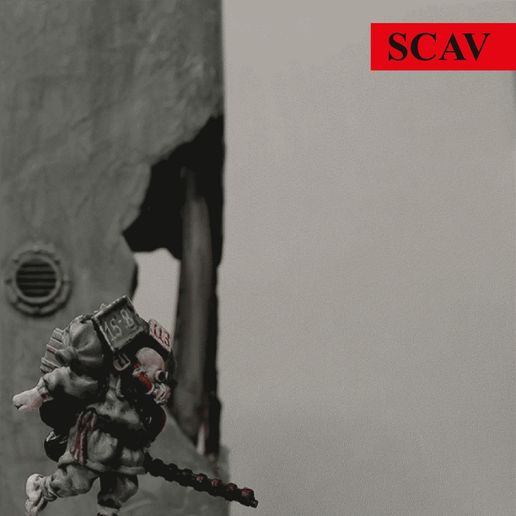 🌆 Scav・ STL File for 3D printing・Cults
