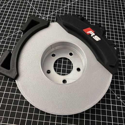 🔦 Stand Brake Disc Lamp – Audi RS6/BMW M・ 3MF File for 3D printing・Cults