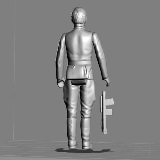 ⭐ VINTAGE STAR WARS KENNER-STYLE Admiral Conan Motti ACTION FIGURE・ STL ...