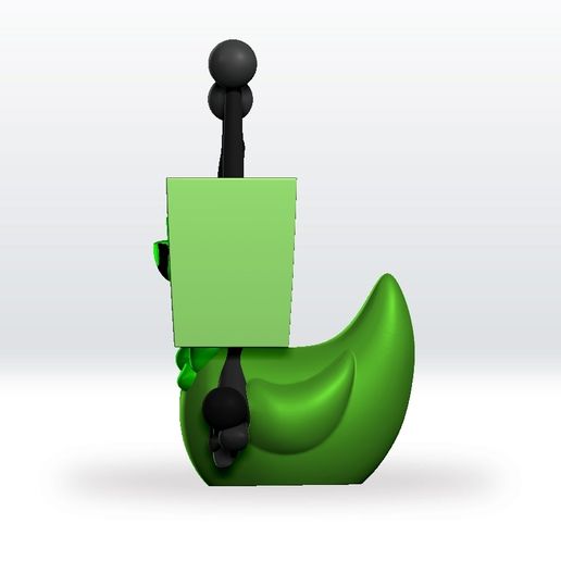 STL file Duck Dandys World Vee STL file 3D Model Character Fanart 🦆 ...