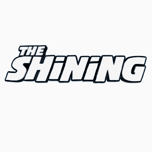 👾 THE SHINING V2 Logo Display by MANIACMANCAVE3D・ STL File for 3D ...
