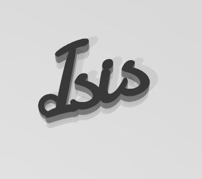 STL file Isis 👩 ・3D printer design to download・Cults