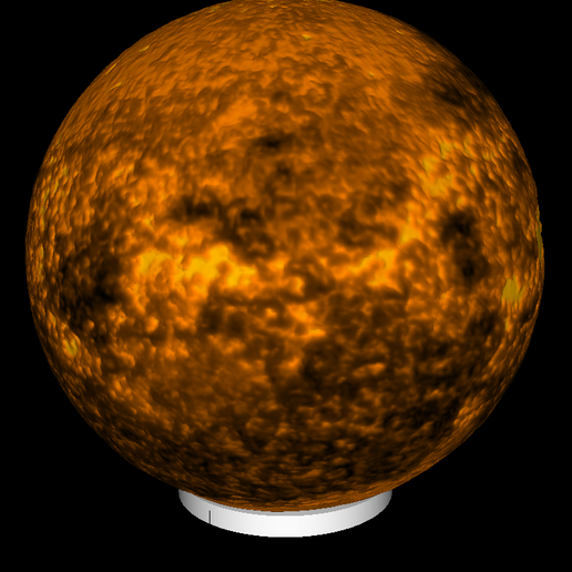 Free STL file sun lamp ver2 ☀️ ・Model to download and 3D print・Cults