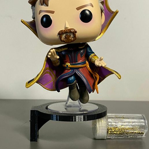 3D printable Funko Pop wall holder • made with BabmbuLab p1p・Cults
