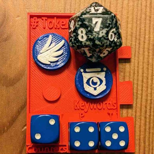 Archivo 3D gratis MtG Universal Token 🧩 ・Modelo para descargar y ...
